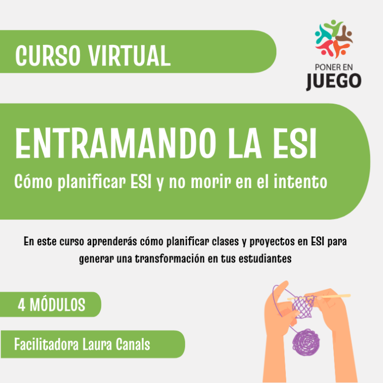 ENTRAMANDO LA ESI. Cómo planificar ESI y no morir en el intento - Poner ...